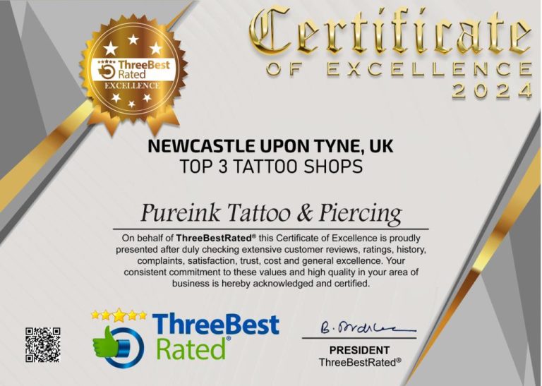 Discover the Difference at Pureink Tattoo Studios Newcastle